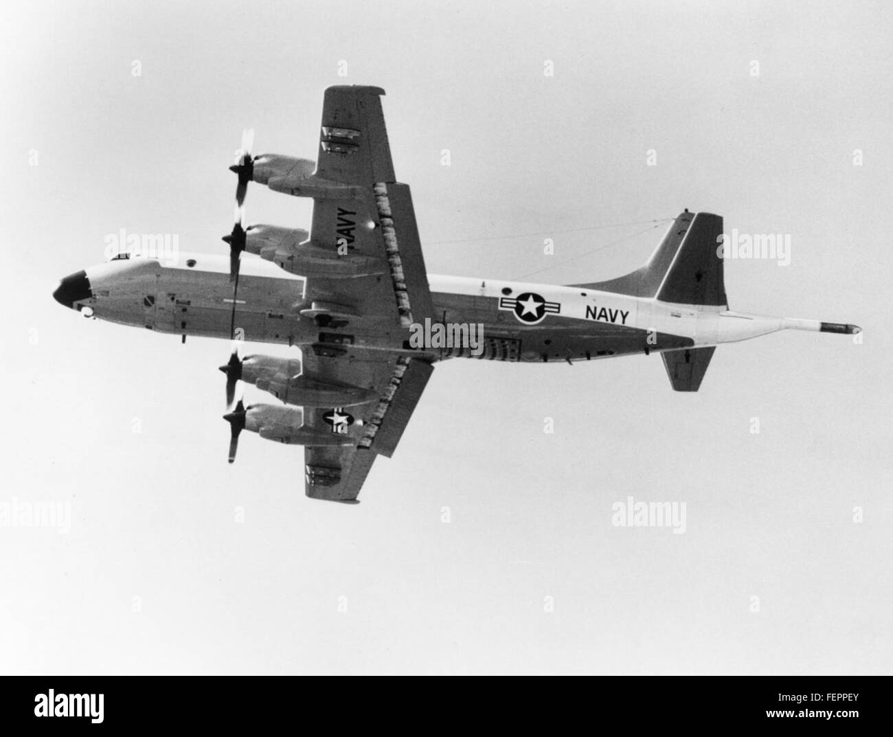 The Lockheed P-3C Update II prototype, developed for the U.S. Navy, is ...