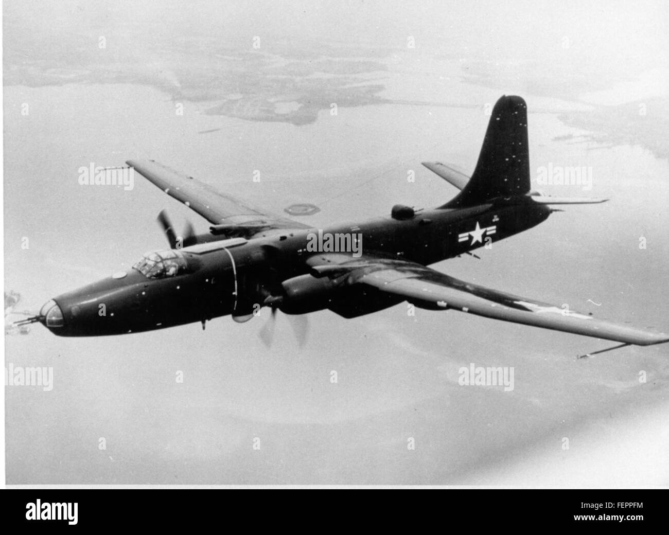 The Martin P4M Mercator, a reconnaissance aircraft developed in the ...