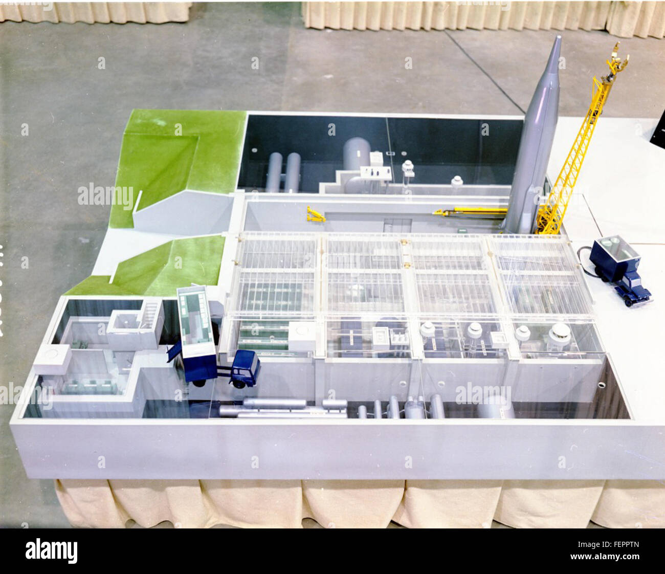 This image shows the 120-scale model of the IOC Launcher, displayed as ...