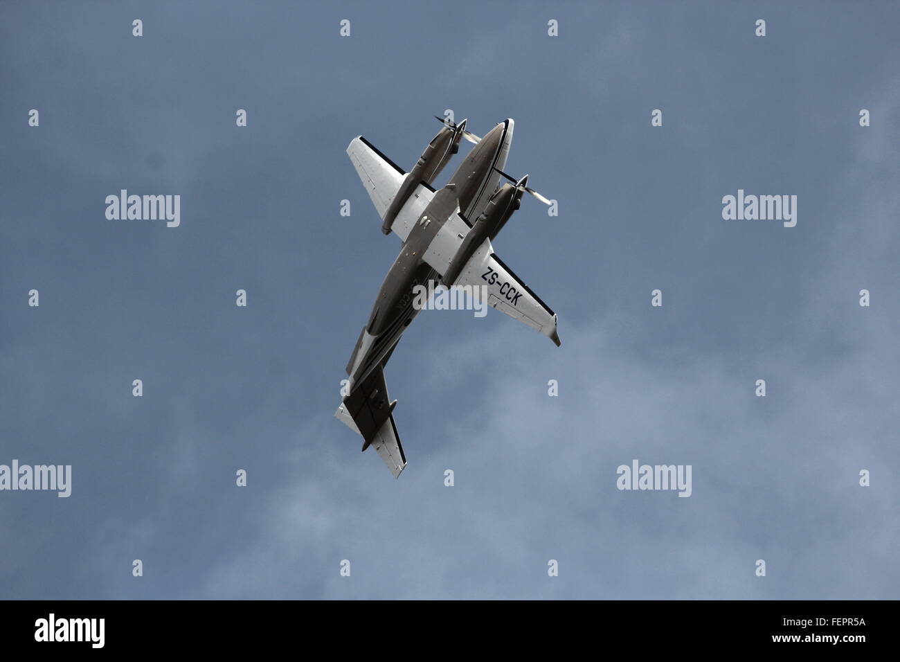 Plane flying vertical, Limpopo, South Africa Stock Photo - Alamy
