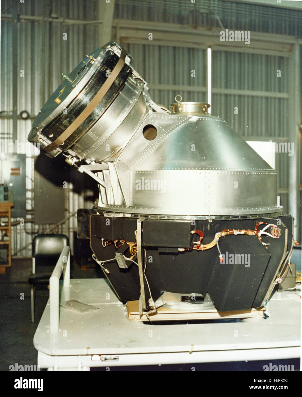 This image showcases the payload component of an Atlas rocket, a key ...