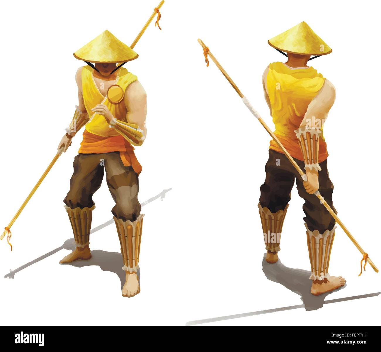 Warrior monk hi-res stock photography and images - Alamy