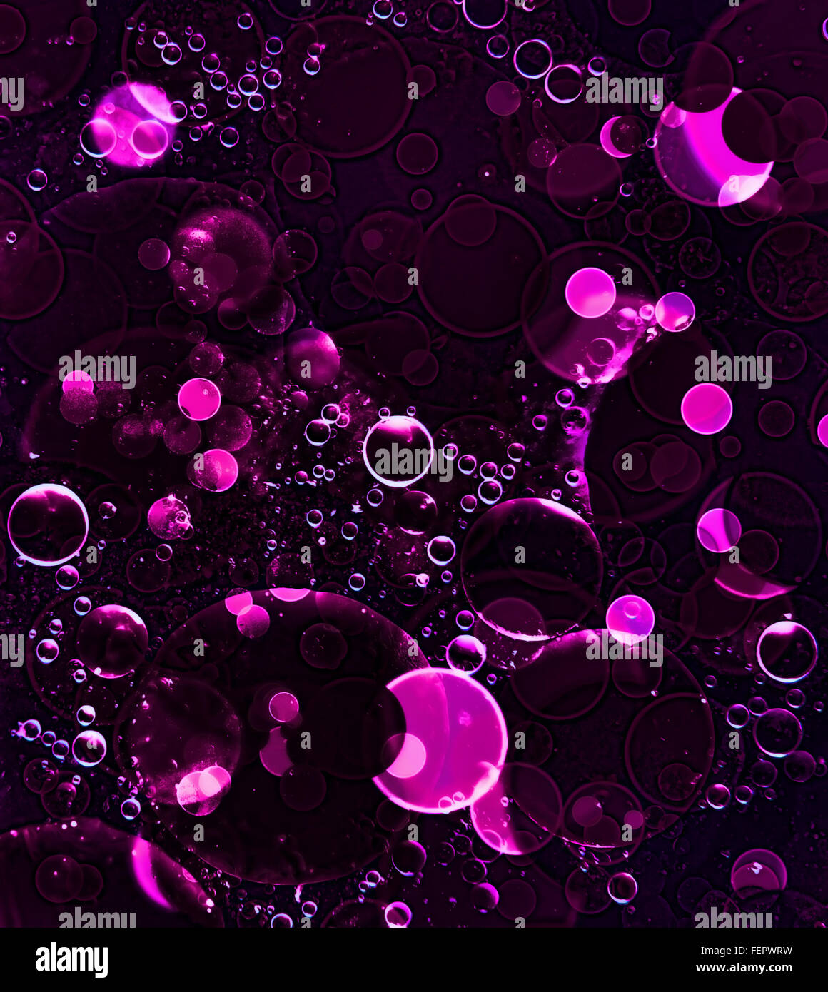 Abstract lilac bubbles and blurry background Stock Photo - Alamy