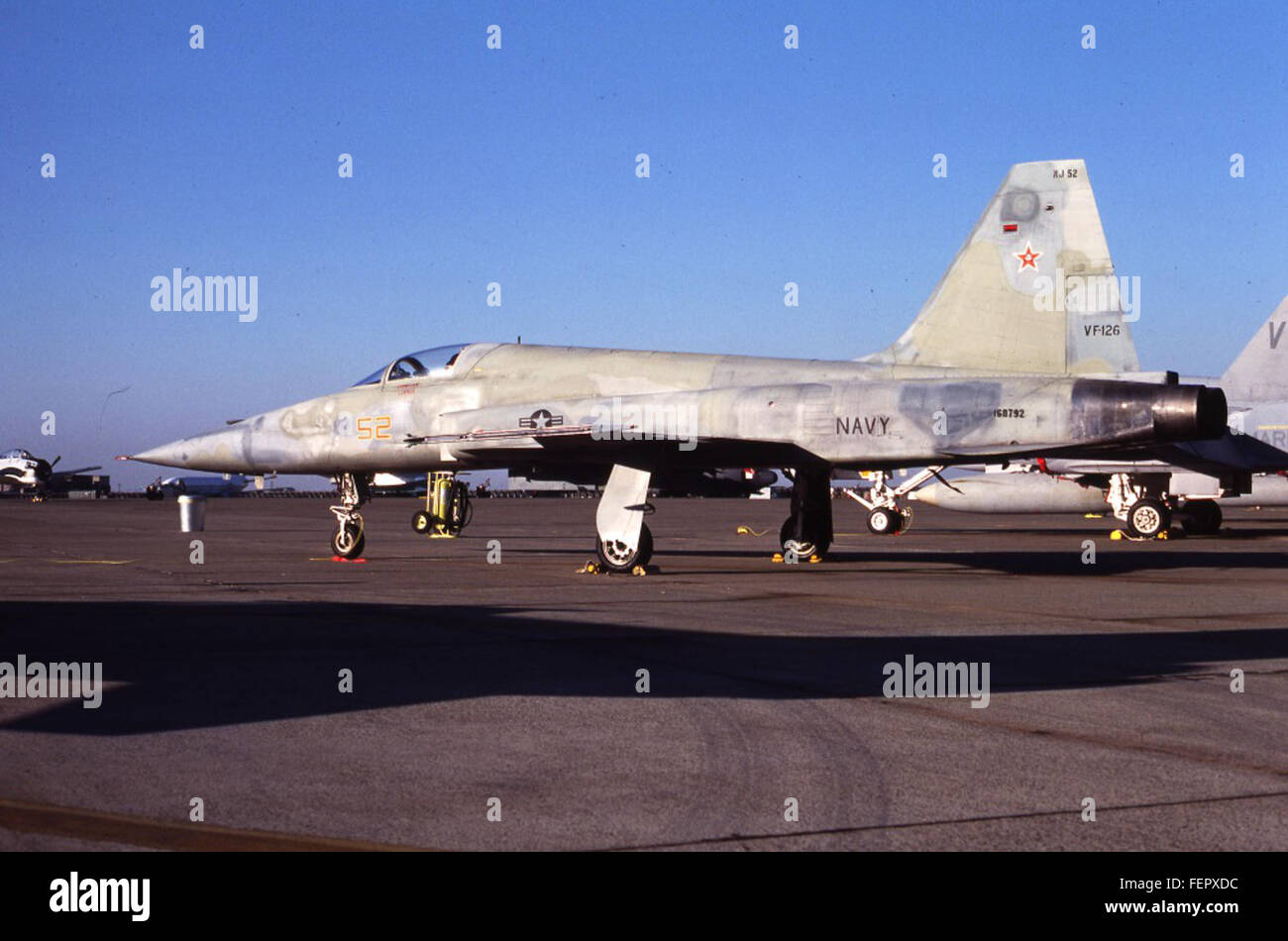 This image shows the Northrop F-5E Freedom Fighter (tail number 160792 ...