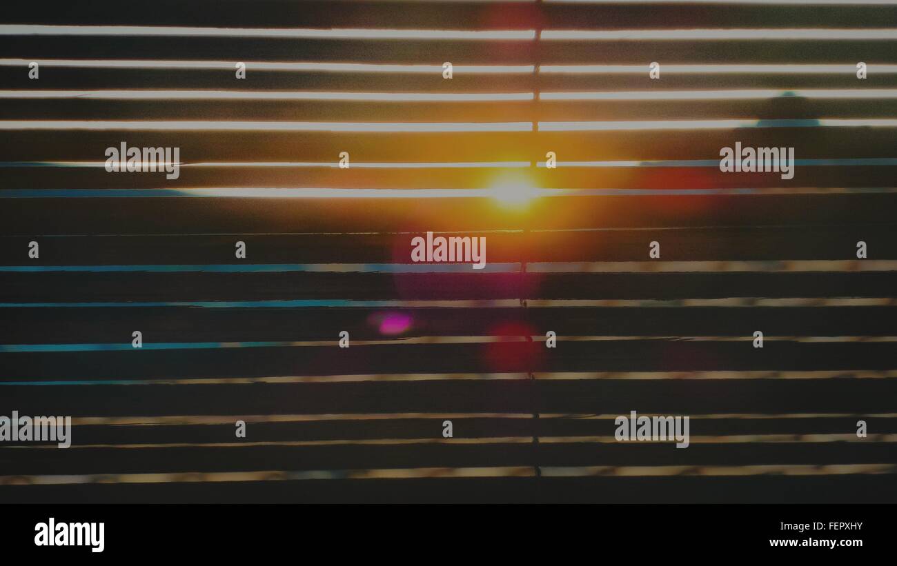 Sun Through Blinds High Resolution Stock Photography and Images - Alamy