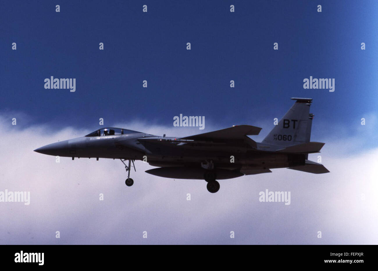 The McDonnell F-15C Eagle, serial number 85-0129, from the 58th ...