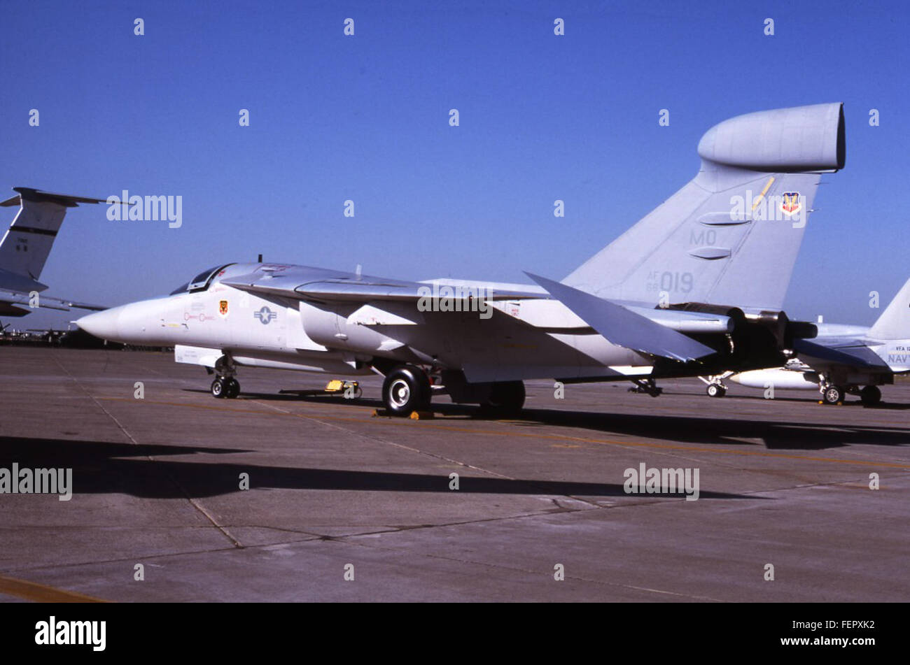 The General Dynamics EF-111A Raven (66-0019) was a specialized ...