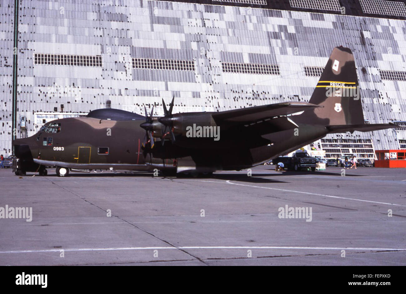 The Lockheed HC-130H Hercules 65-0983, part of the 129th Rescue ...