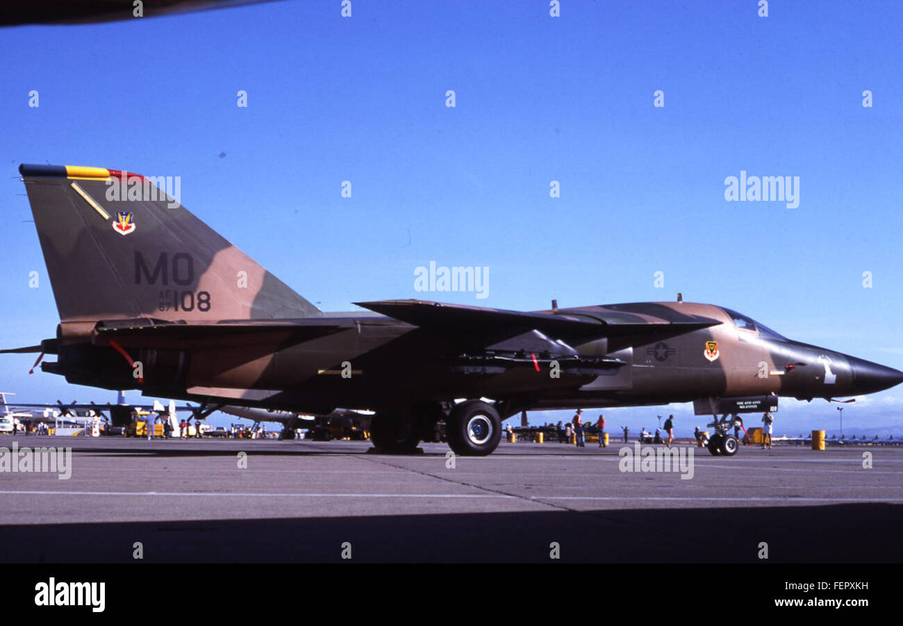 This image features the General Dynamics F-111A (serial 67-0108) of the ...