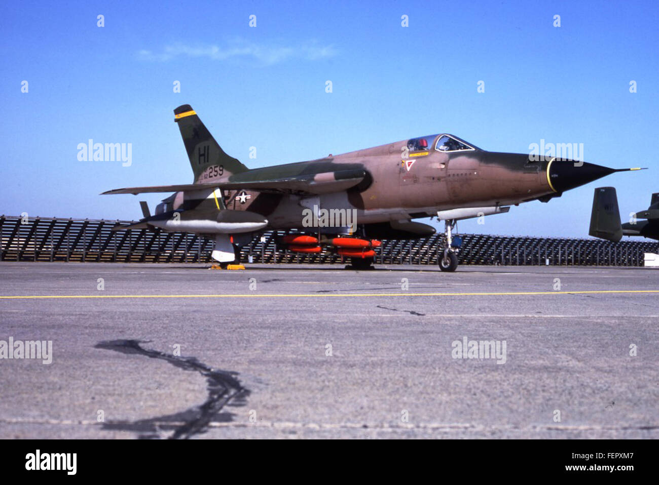 The Republic F-105D Thunderchief, serial number 62-4259, was ...
