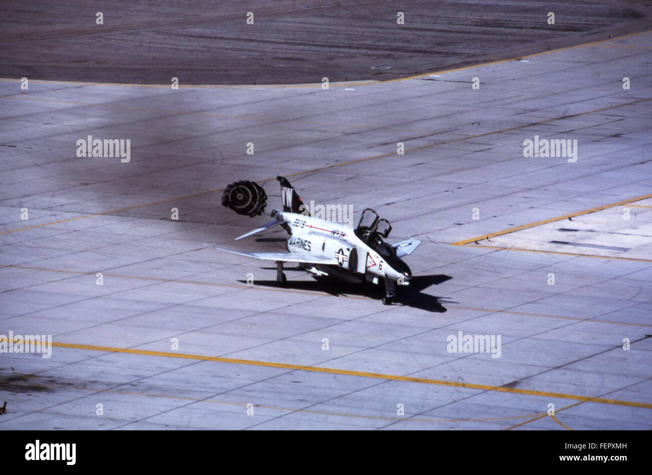 The McDonnell F-4B Phantom 152279 of VMFA-314 at Marine Corps Air ...
