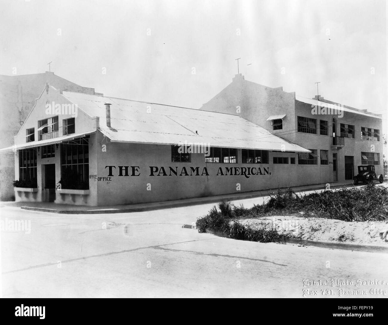 The Milton Blackstone Panama Scrapbook contains photographs documenting ...