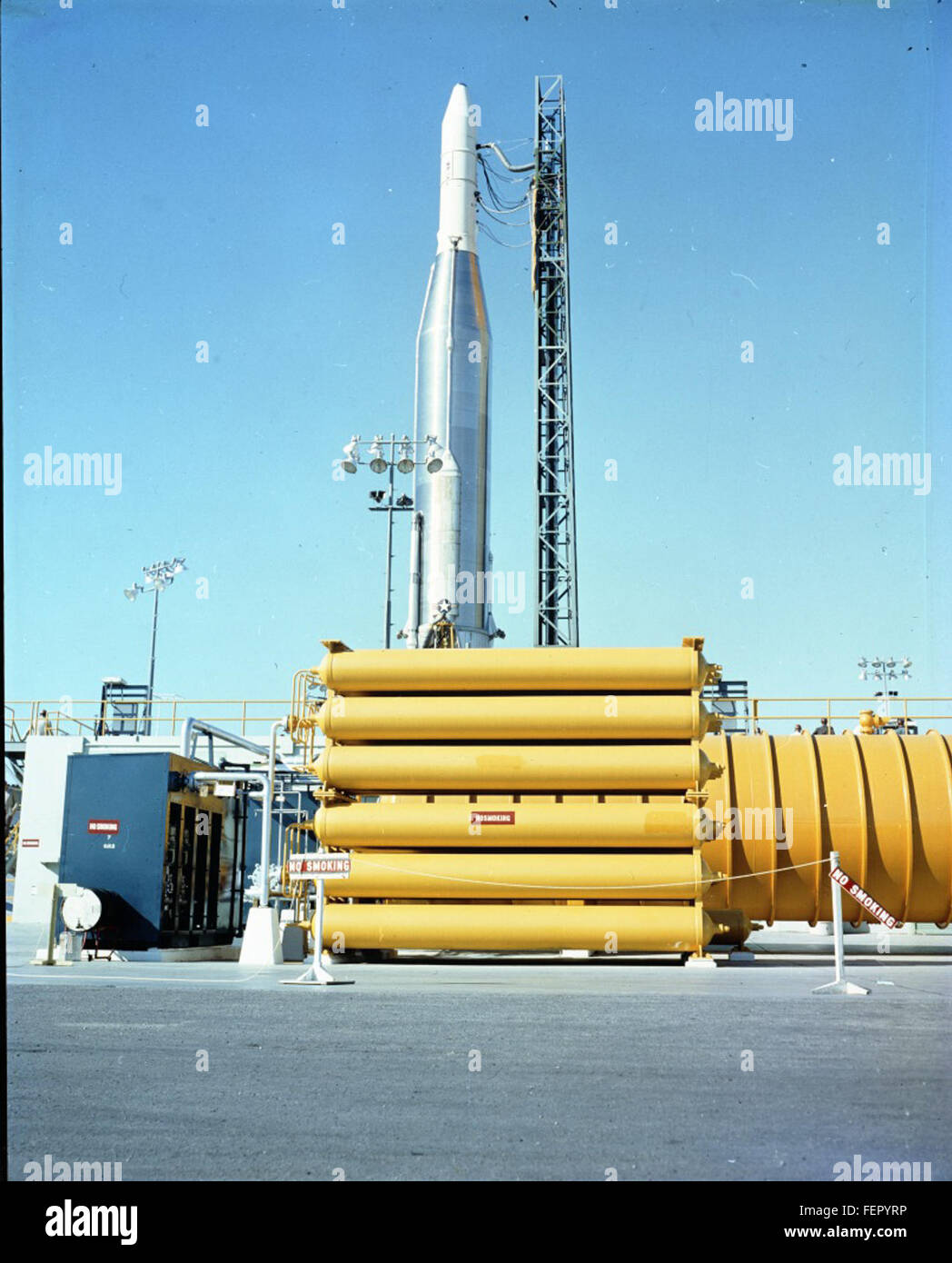 The Atlas 57D missile, tested on August 19, 1960, as part of the U.S ...
