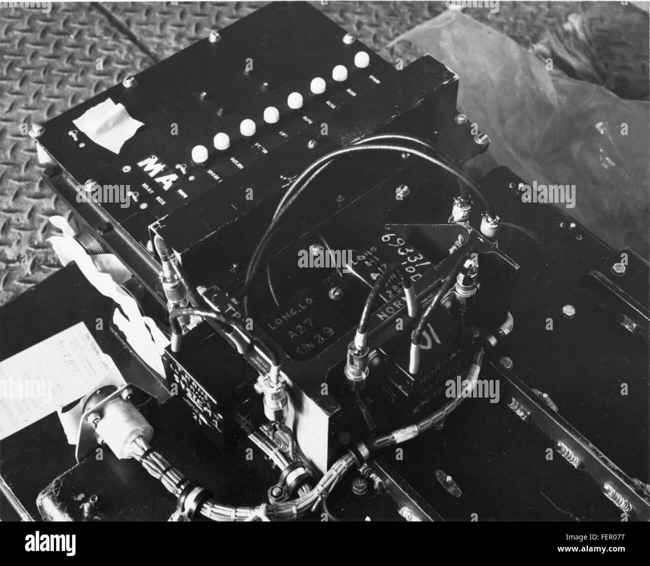 This image illustrates the Martin control board used at Walker Air ...