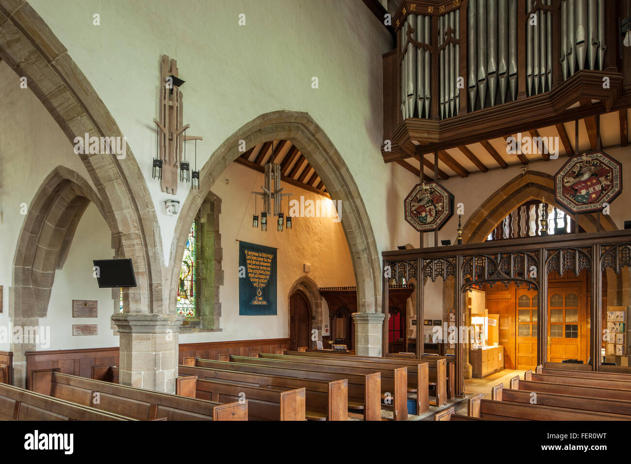 Interior Of All Saints Church High Resolution Stock Photography and ...