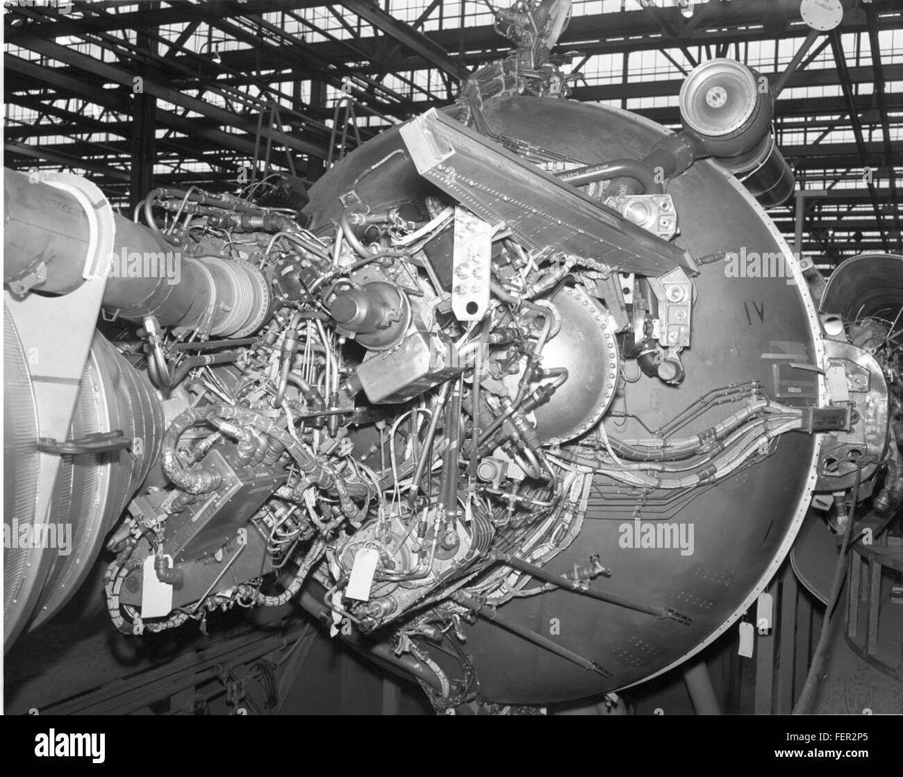Atlas Details M7-B; Side View of APS Installation Stock Photo - Alamy
