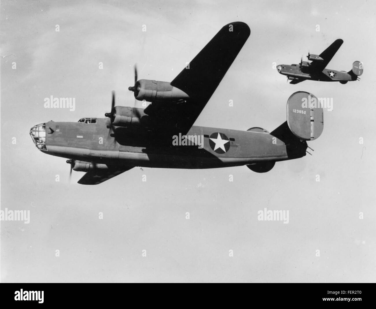 Consolidated c 87 liberator express Black and White Stock Photos ...