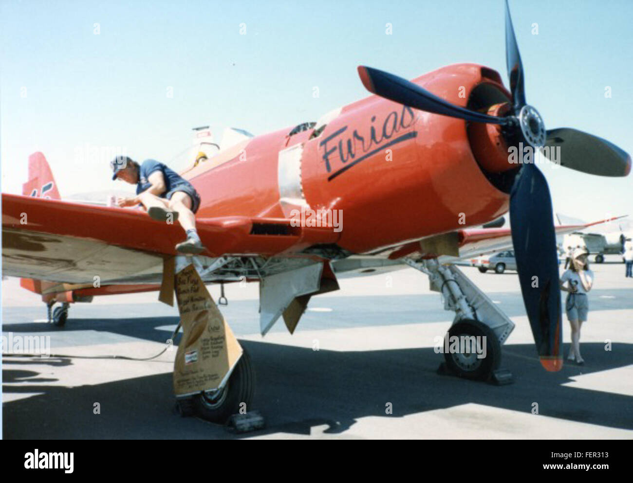 From the Charles Daniels Reno 84 Album, this image features an aircraft ...