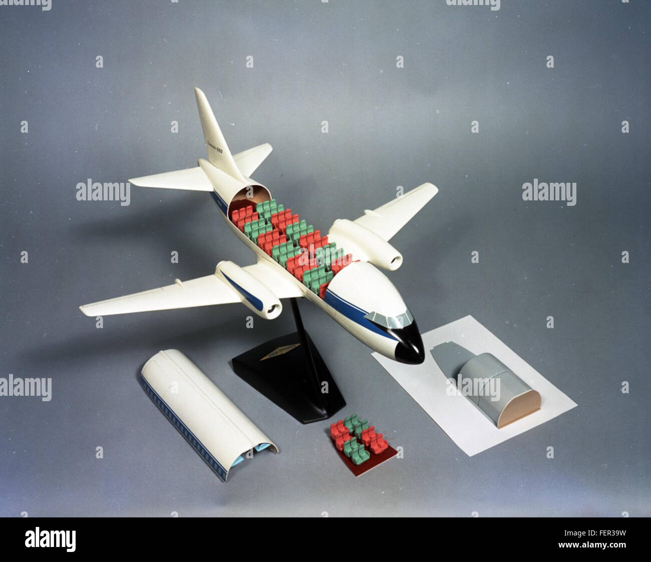 Convair 660 model 127-67-4 Stock Photo - Alamy