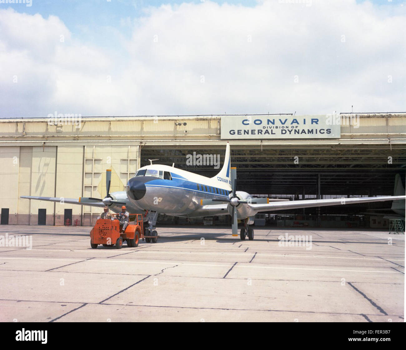 The Convair 600, registration N94294, was rolled out in San Diego on ...