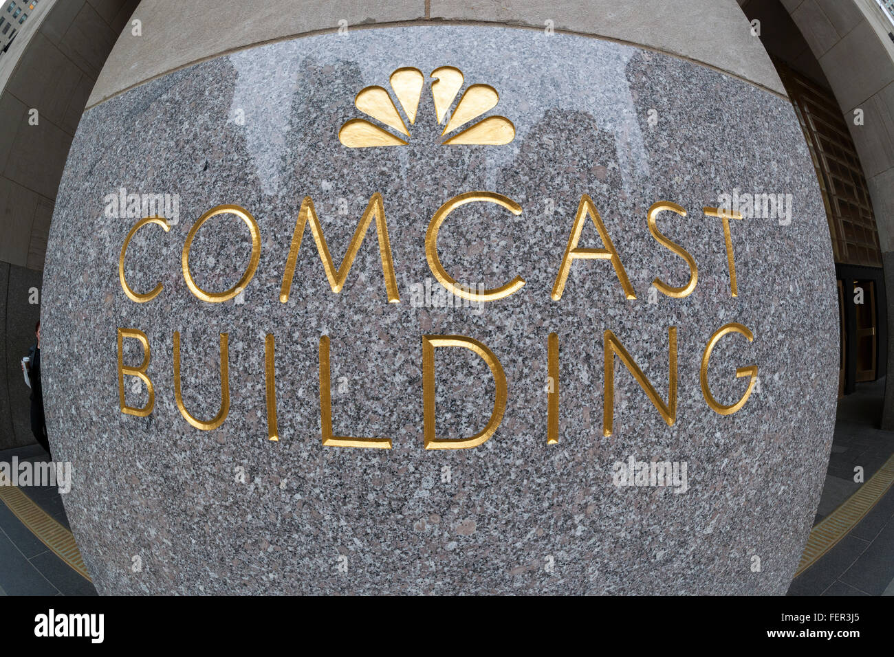 The Comcast building in Rockefeller Center in New York on Thursday ...