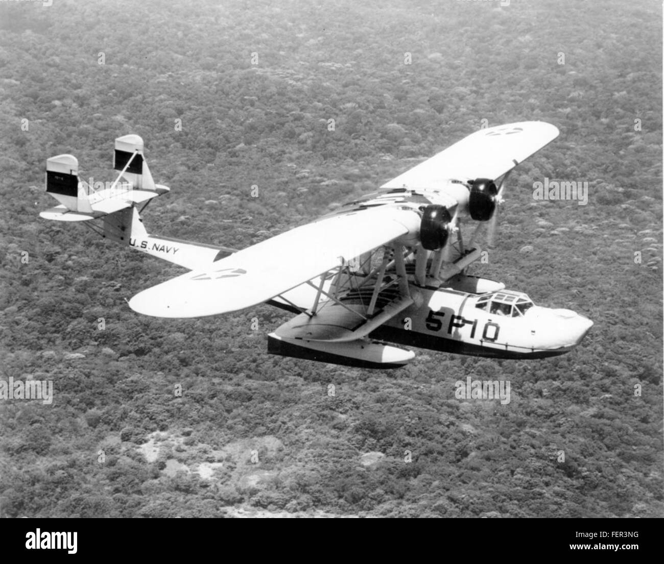 The Consolidated P2Y-2 was a twin-engine flying boat used by the U.S ...
