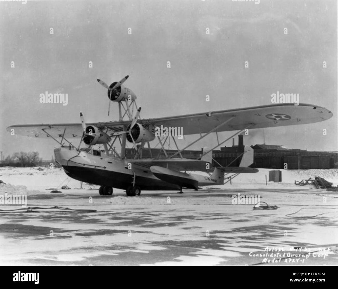This photograph from the Ray Wagner Collection features an early ...