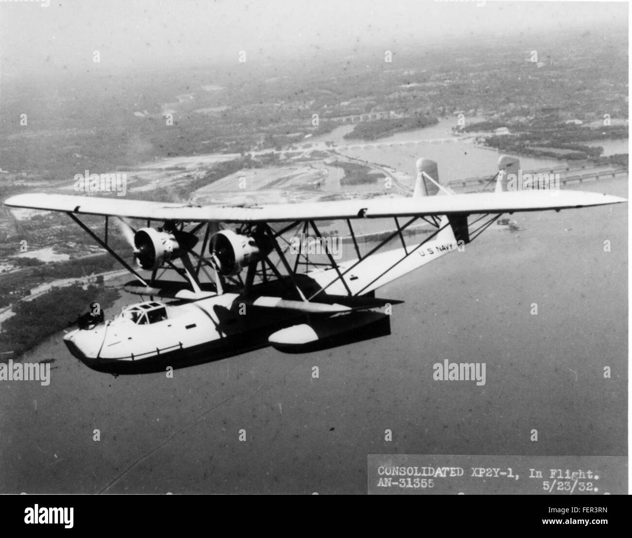This Smithsonian photo depicts the Consolidated P2Y-1, a historic ...