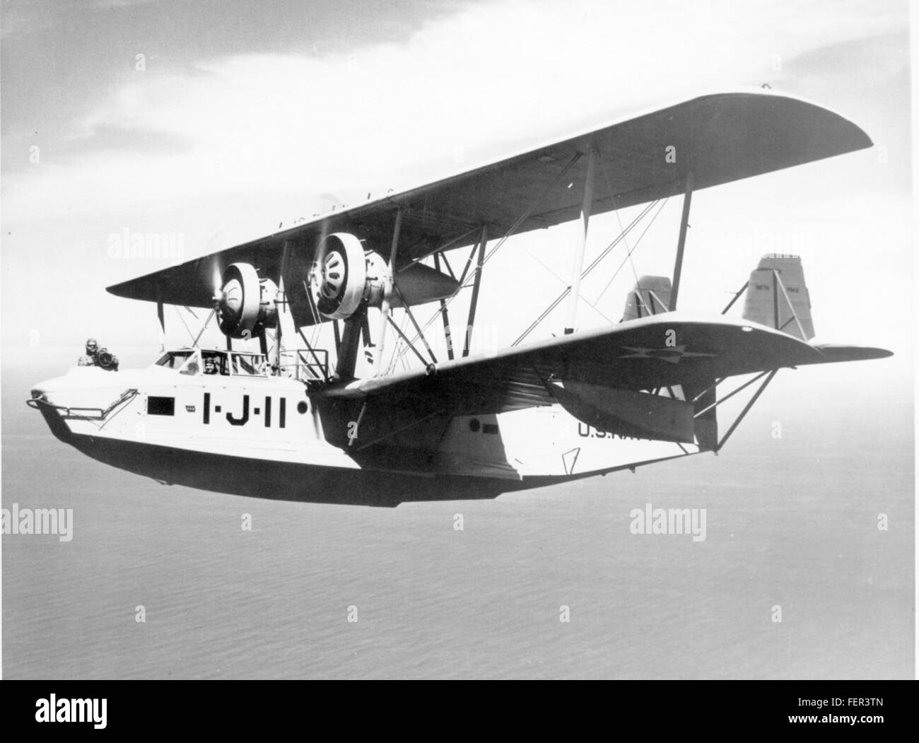 The Martin PM-2, photographed in San Diego on April 3, 1936, was a ...