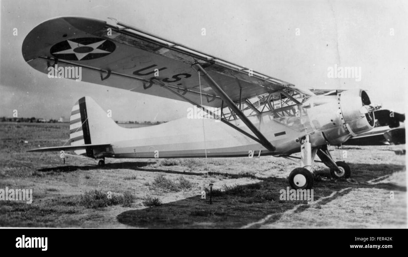 The Stinson O-49 (L-1) was a reconnaissance aircraft used by the U.S ...