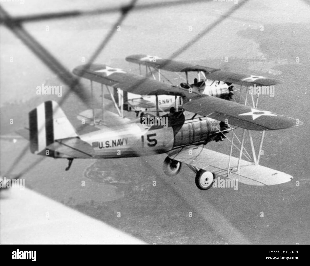 The Vought O2U-3 Corsair, a US Navy reconnaissance biplane, was widely ...