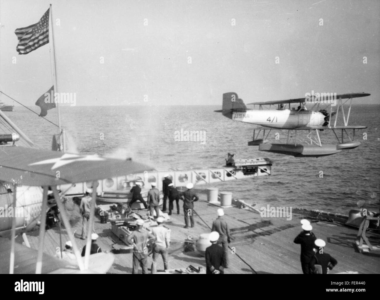 The Vought O2U-2 Corsair was a 1930s US Navy observation biplane. This ...