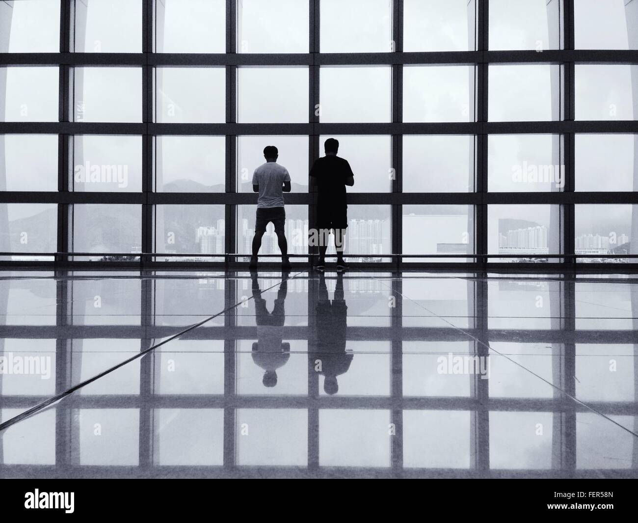Looking through glass floor hi-res stock photography and images - Alamy