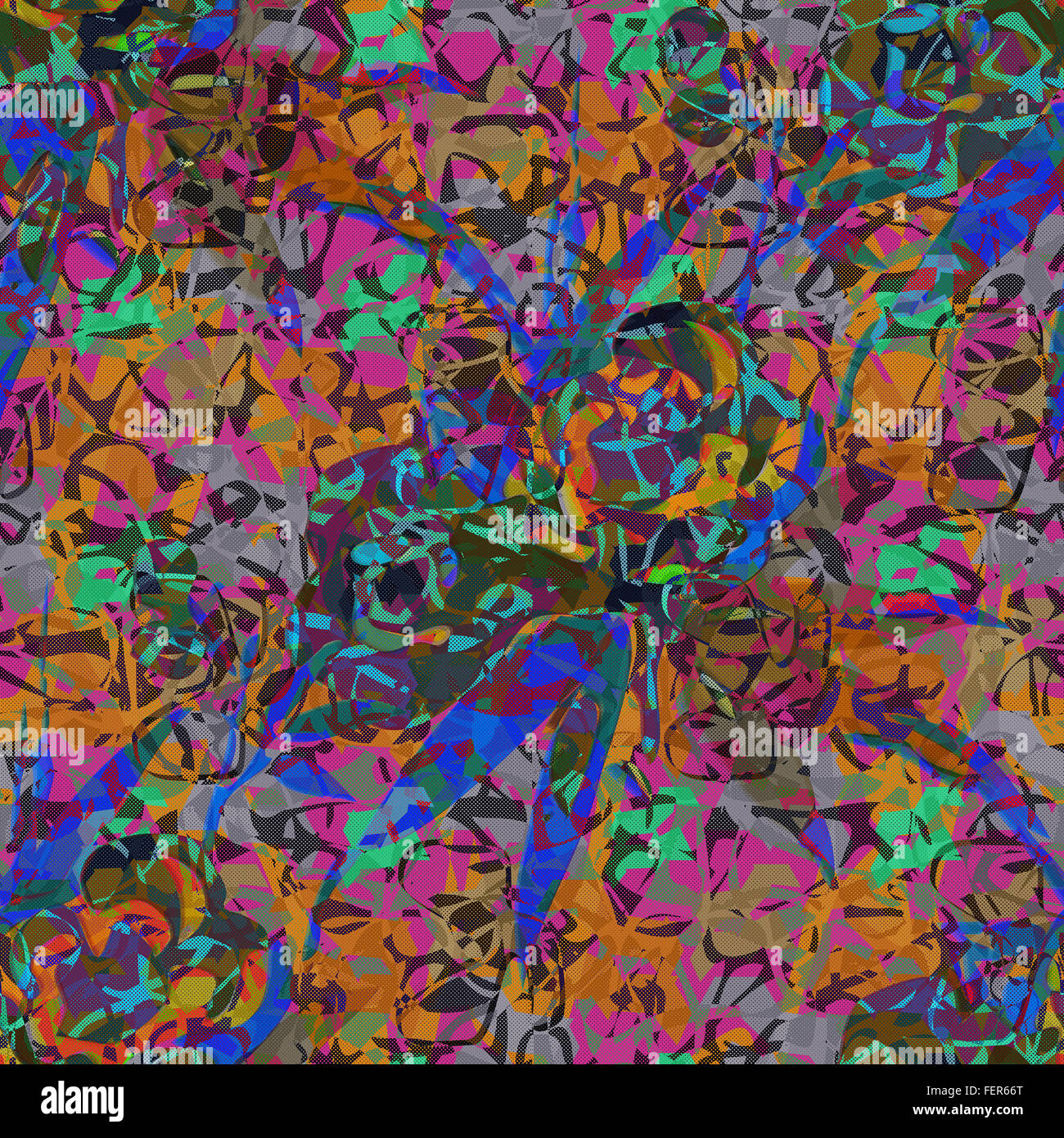 seamless irregular artistic pattern background colorful modern abstract ...