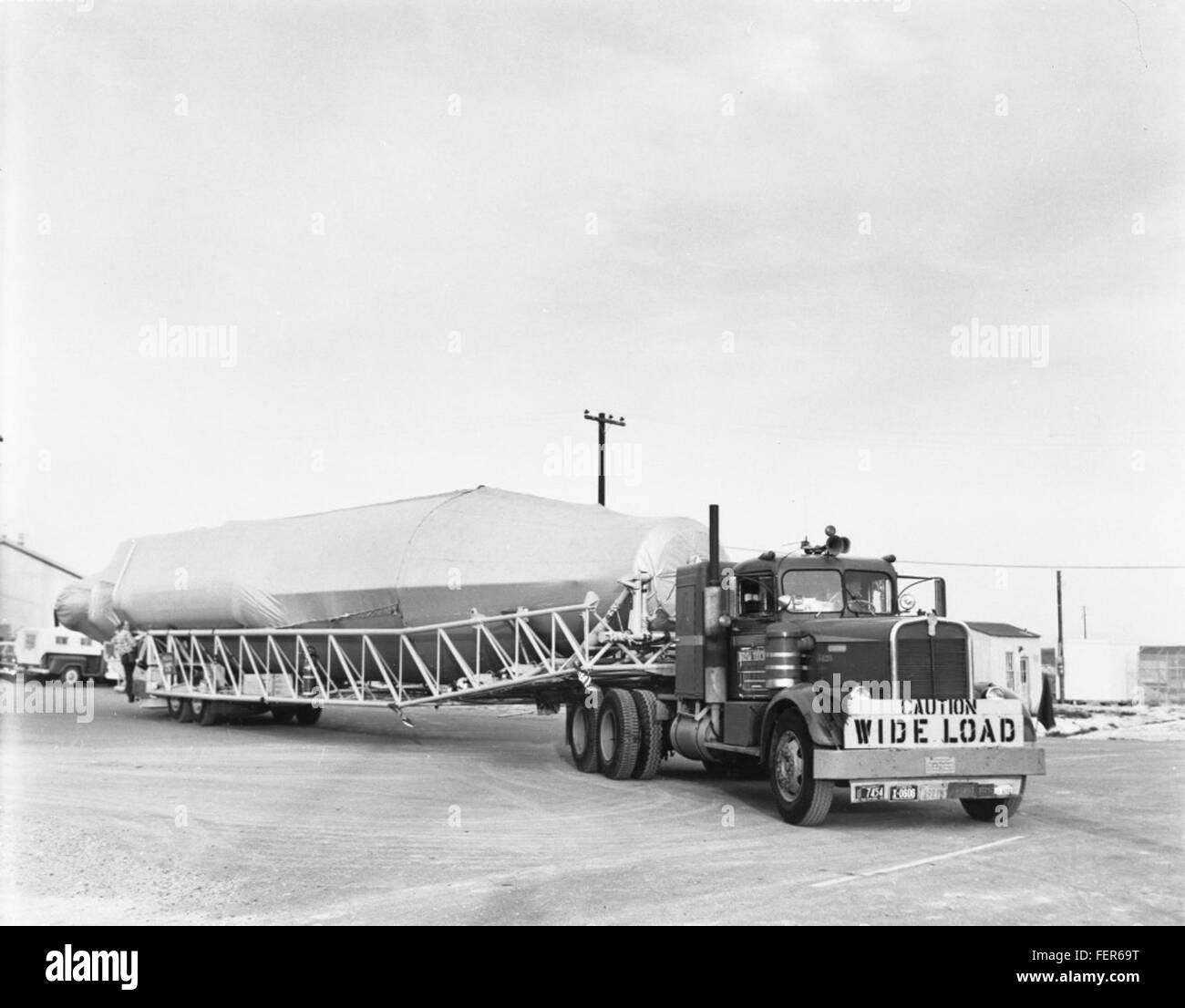 Vandenberg air force base launch Black and White Stock Photos & Images ...