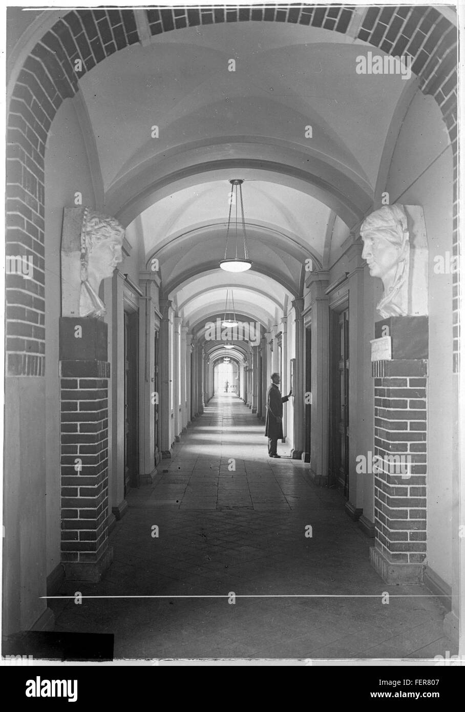 Building features corridor corridors hi-res stock photography and ...