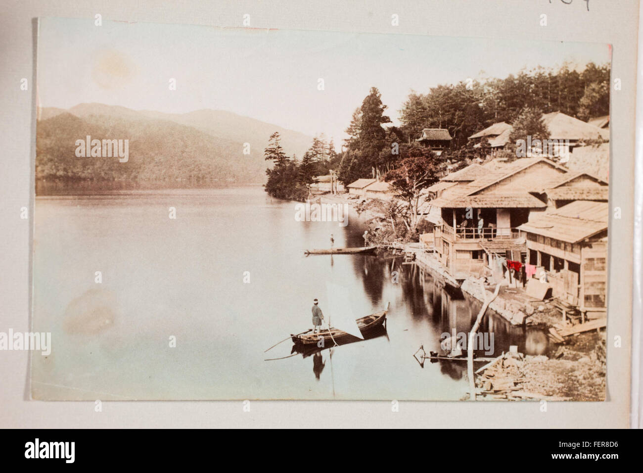 This postcard series offers a glimpse into Japanese everyday life ...