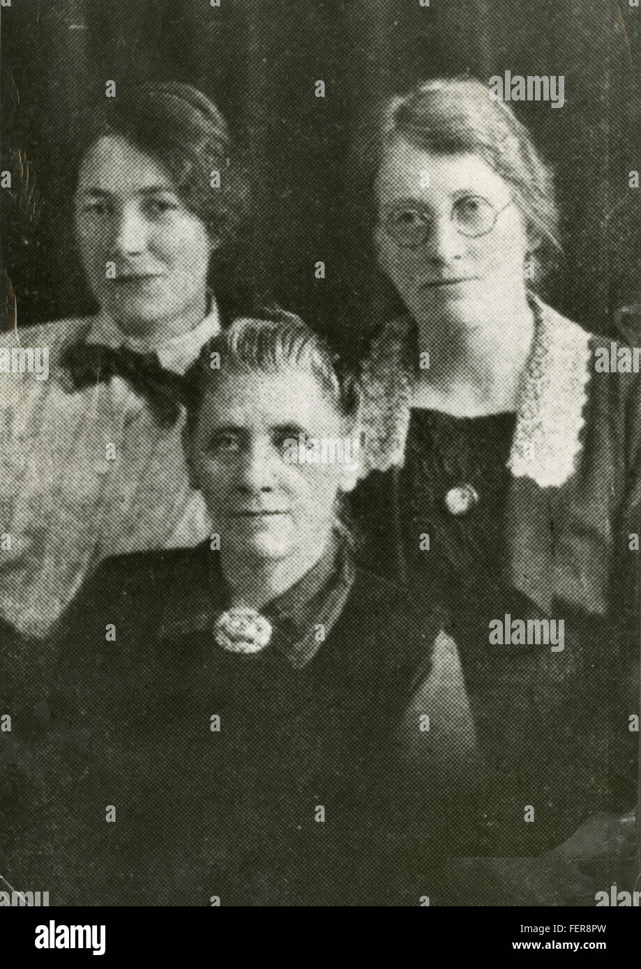 Group portrait 1922 Group portrait 1922 Stock Photo - Alamy