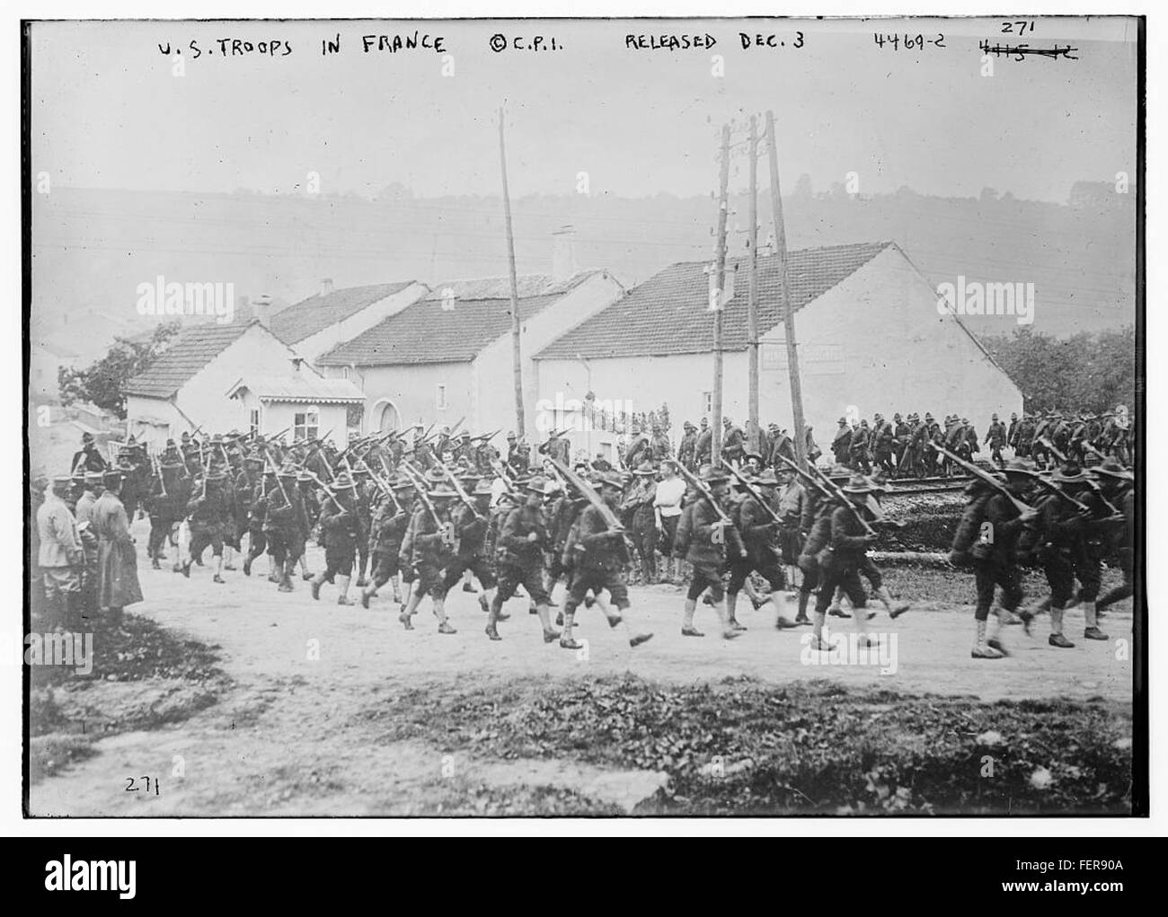 Us troops in france hi-res stock photography and images - Alamy