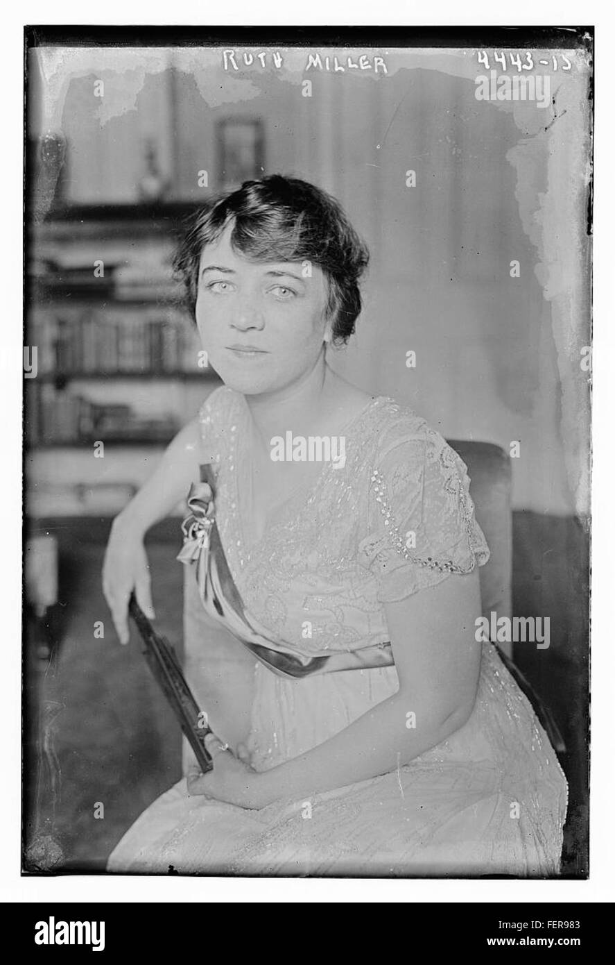 A portrait or image of Ruth Miller, possibly reflecting her ...