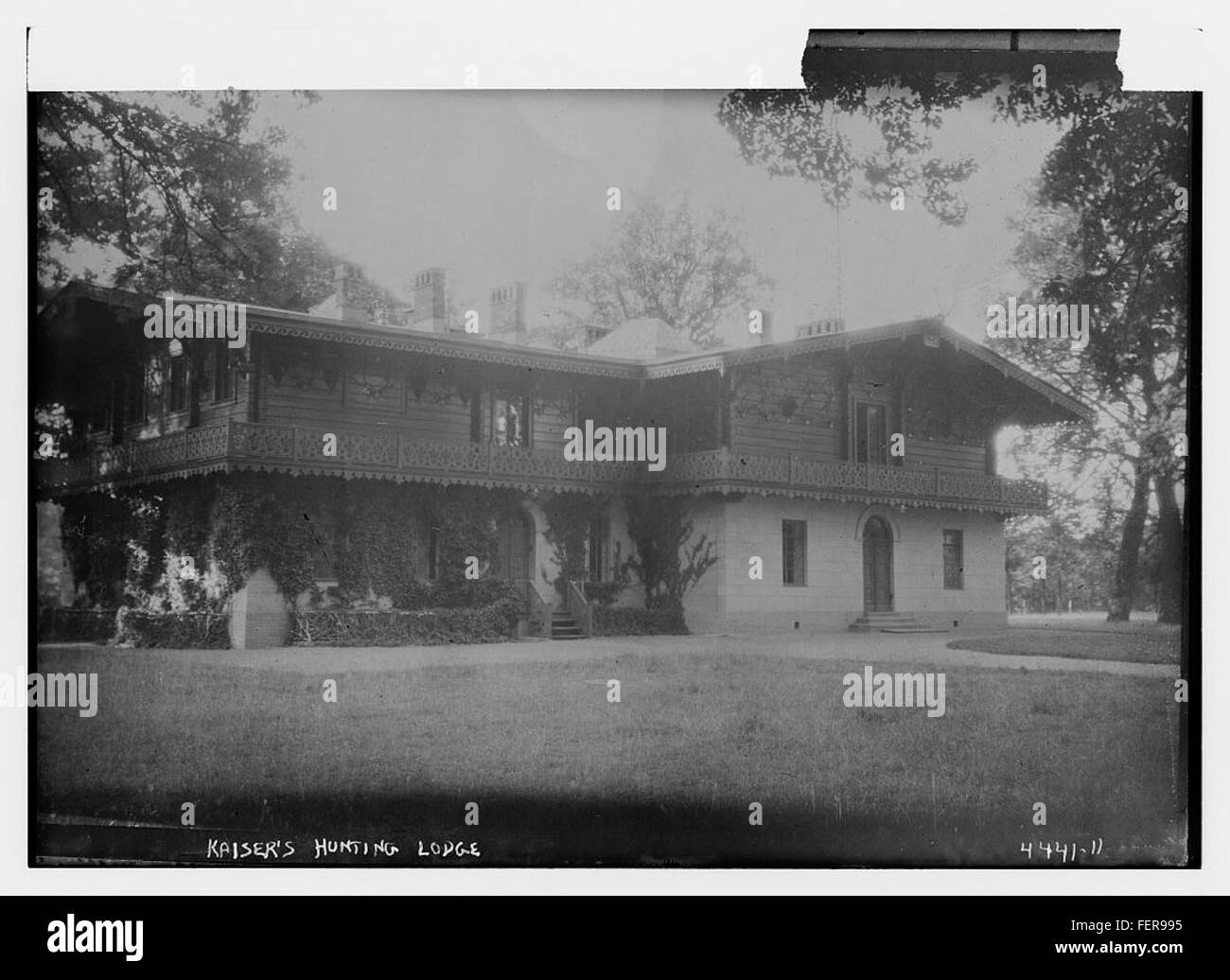 Kaiser Wilhelm II's hunting lodge, located in Germany, was a private ...