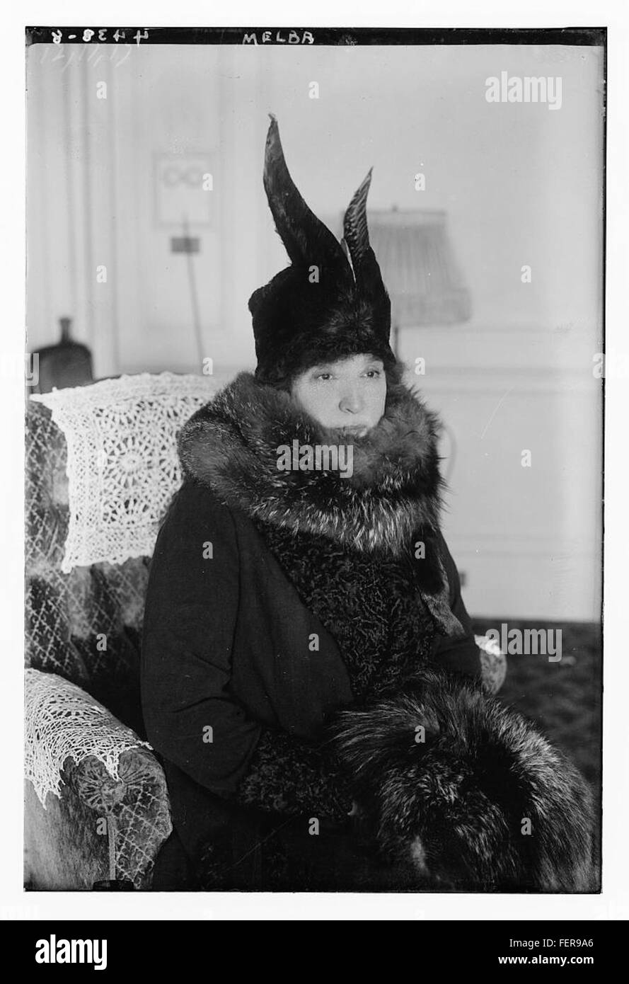 Melba refers to the iconic Australian opera singer, Nellie Melba. This ...