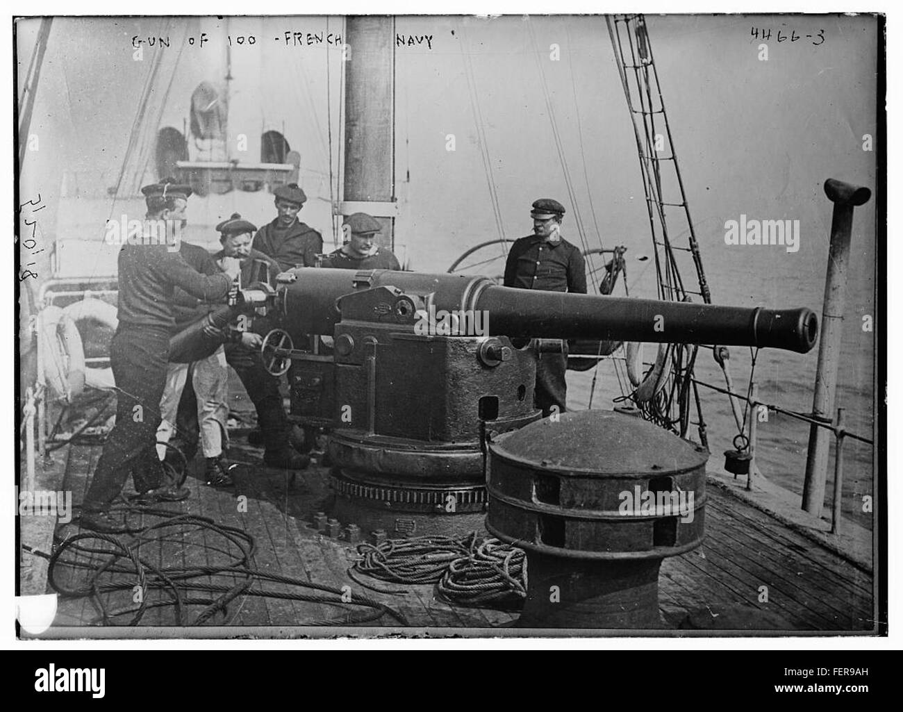 Equipped with naval guns Black and White Stock Photos & Images - Alamy