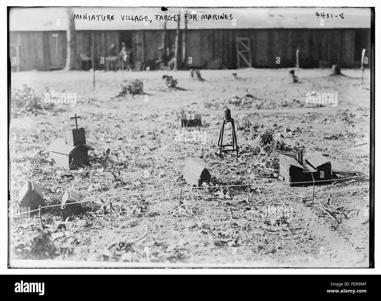 Village simulation Black and White Stock Photos & Images - Alamy