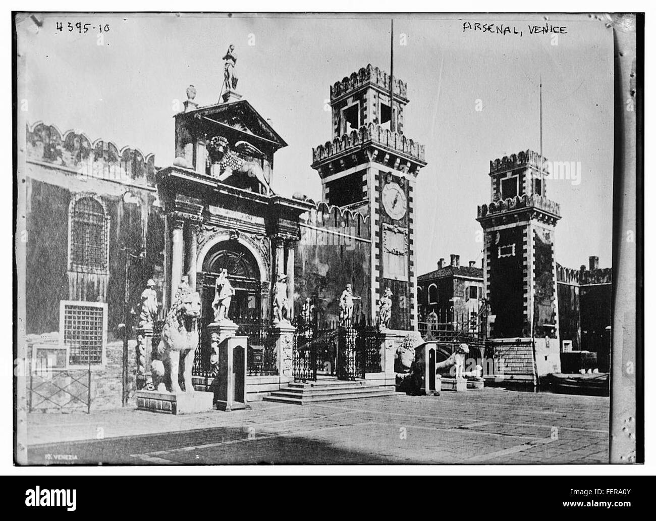 An image of the Arsenal in Venice, a historical naval and military ...