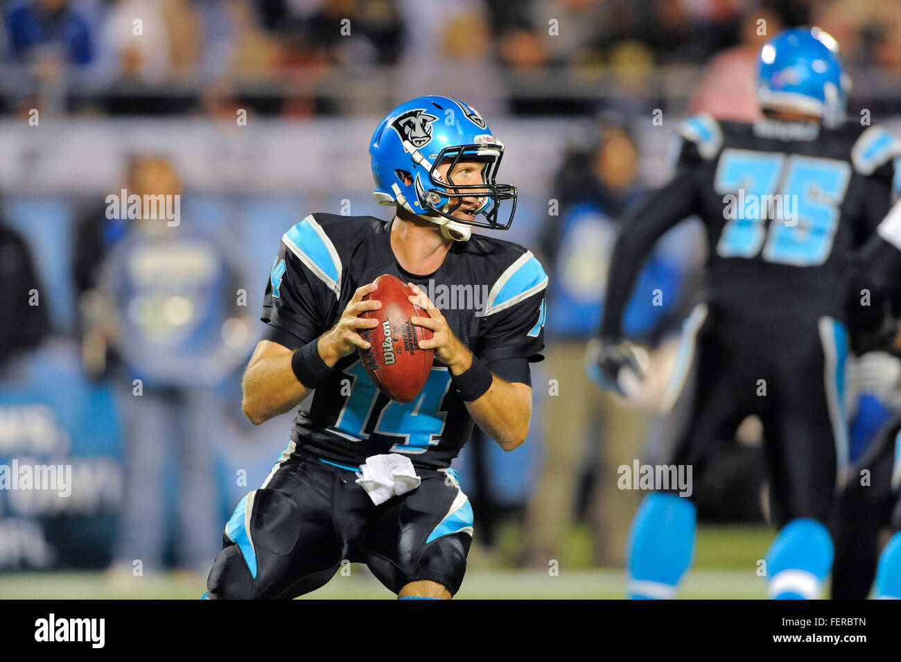 Orlando, FL, USA. 5th Nov, 2010. Florida Tuskers quarterback Chris ...