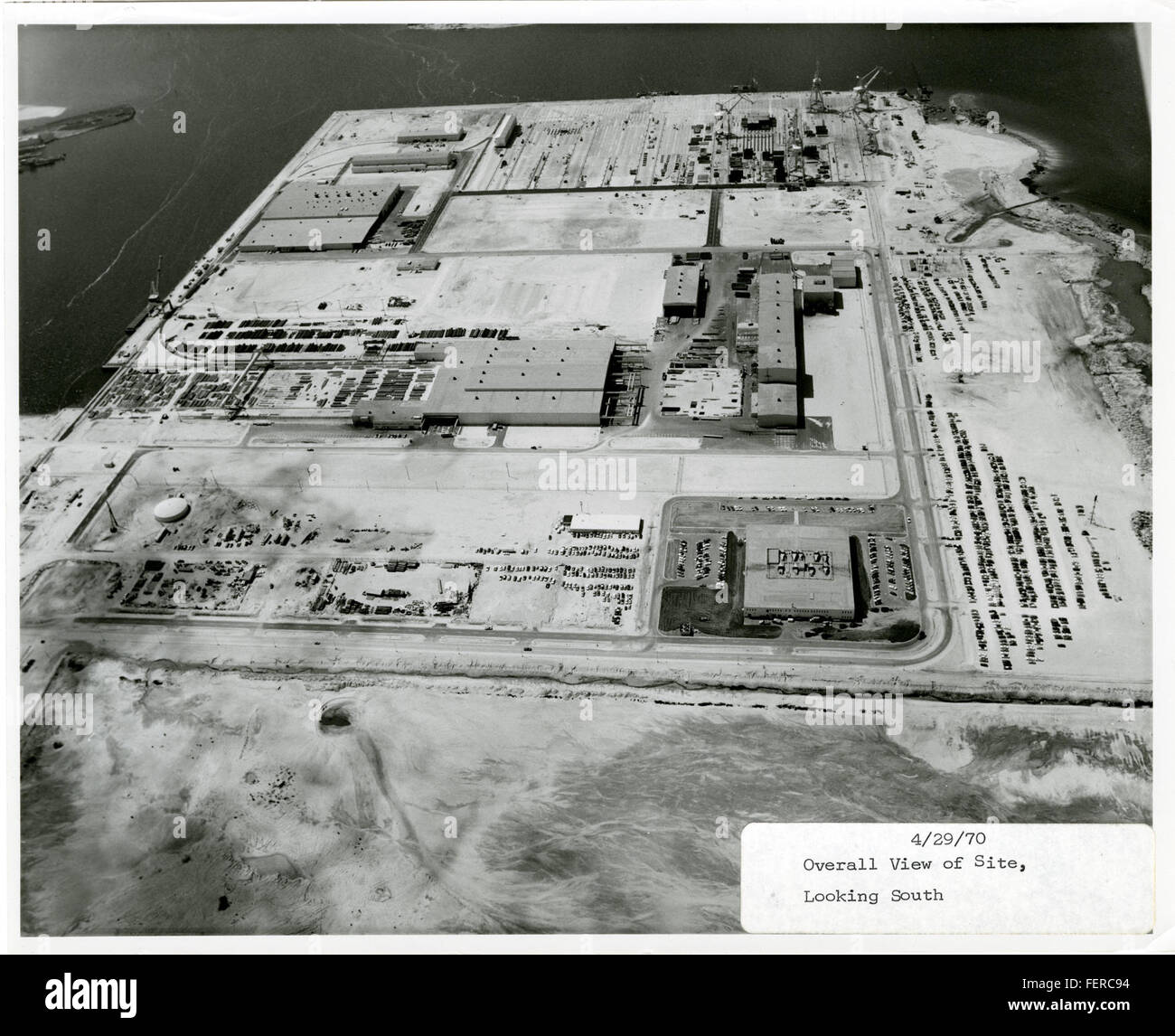 'Overall View of Site, Looking South, 42970' Stock Photo - Alamy