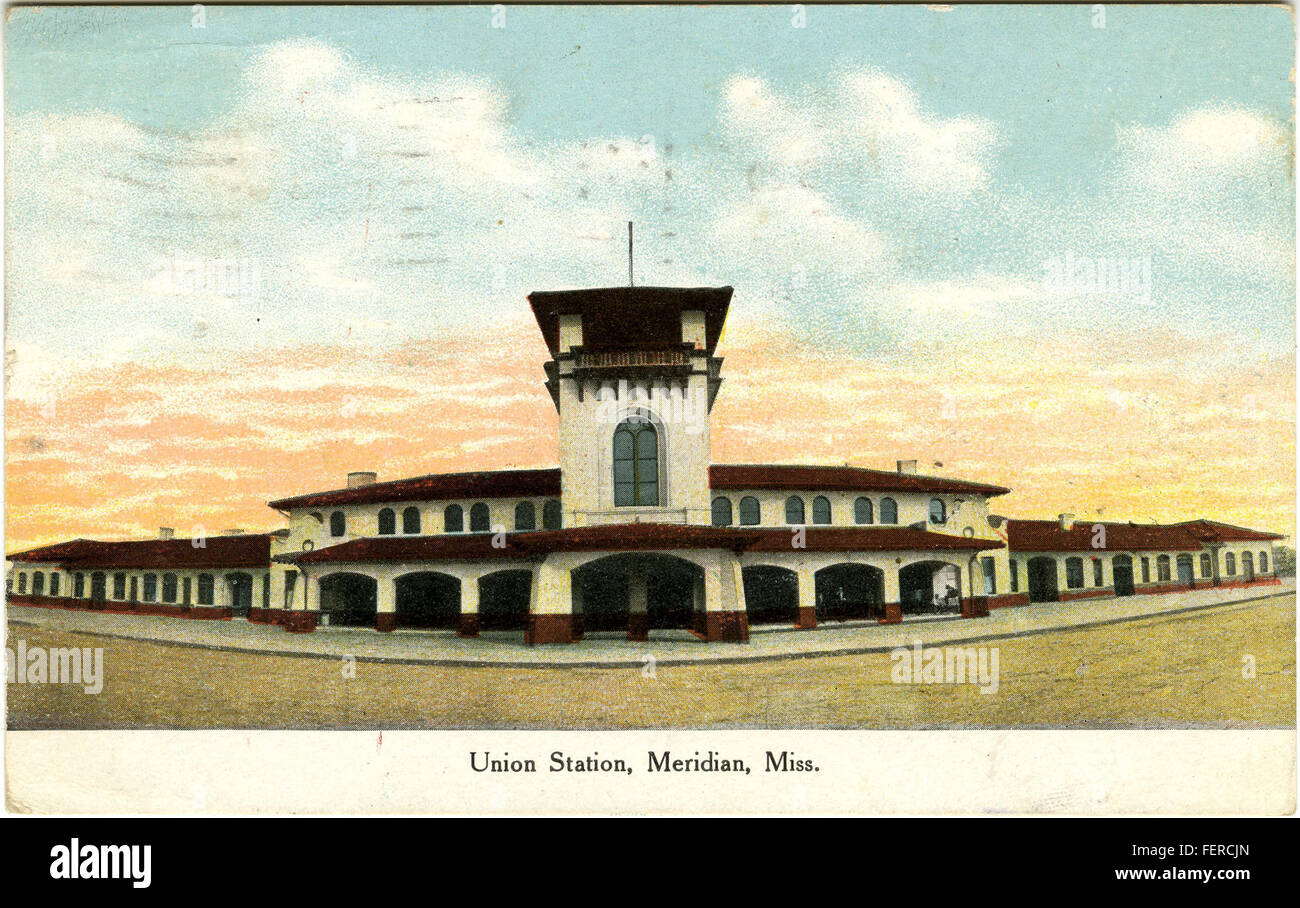 Union Station, Meridian, Miss Stock Photo - Alamy