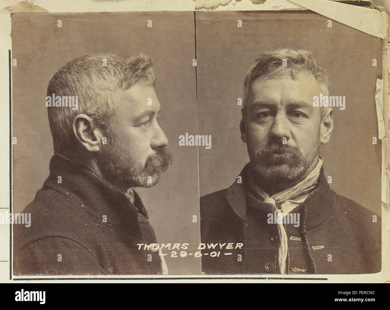 A historical photograph from the Tasmanian Archive and Heritage Office ...