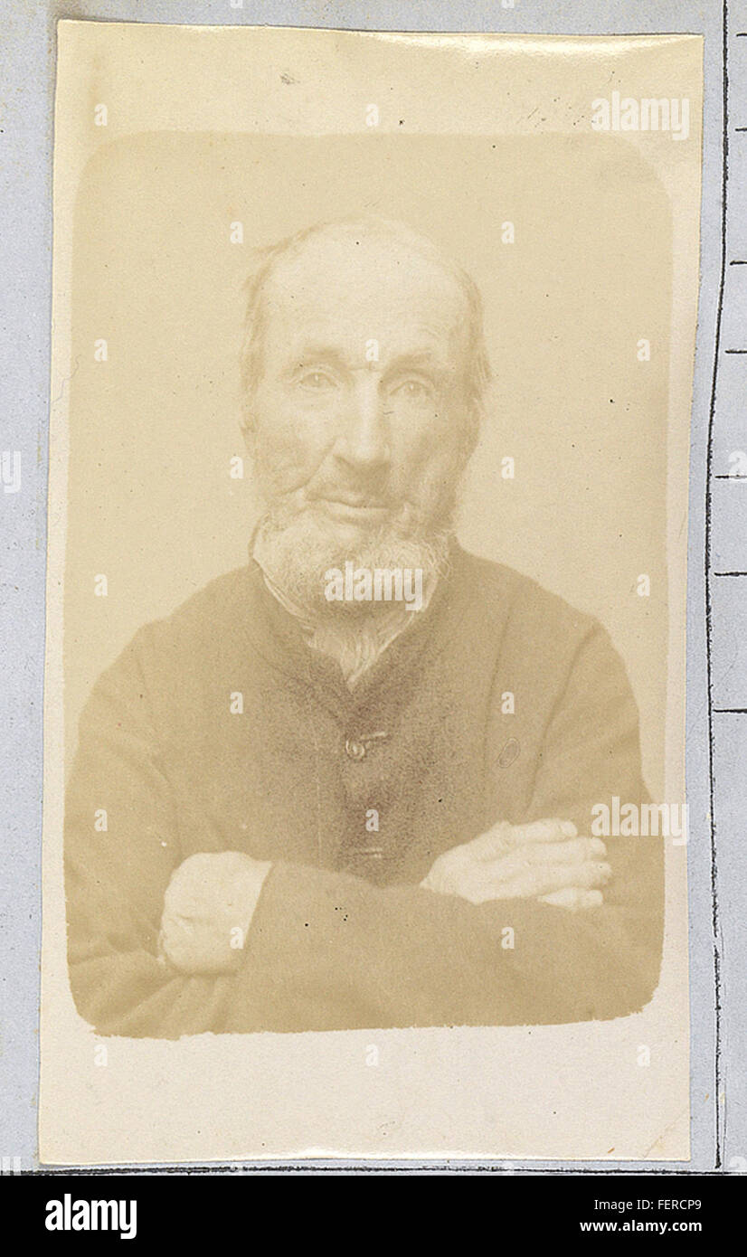 Historic photograph from Tasmania, showing an old convict gaol. The ...